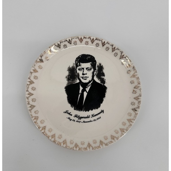 Dining | Vintage John F Kennedy Jfk Plate Memorial Plate President ...